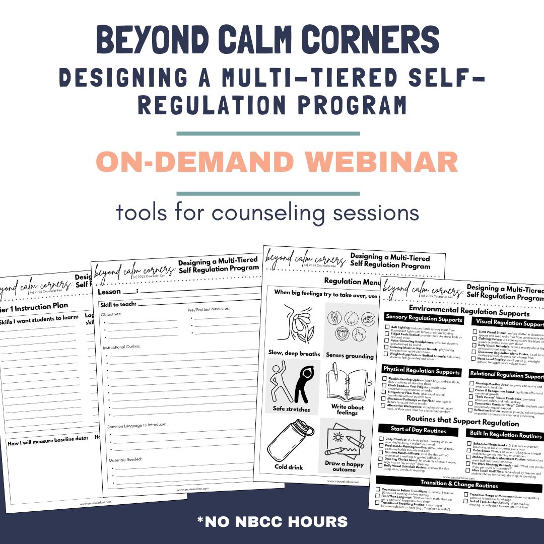 Beyond Calm Corners: Designing a Multi-Tiered Self-Regulation Program ...
