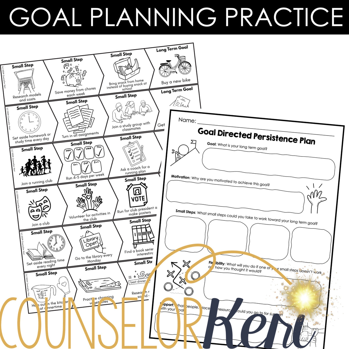 Goal Setting and Perseverance: Executive Functioning Classroom Counsel ...