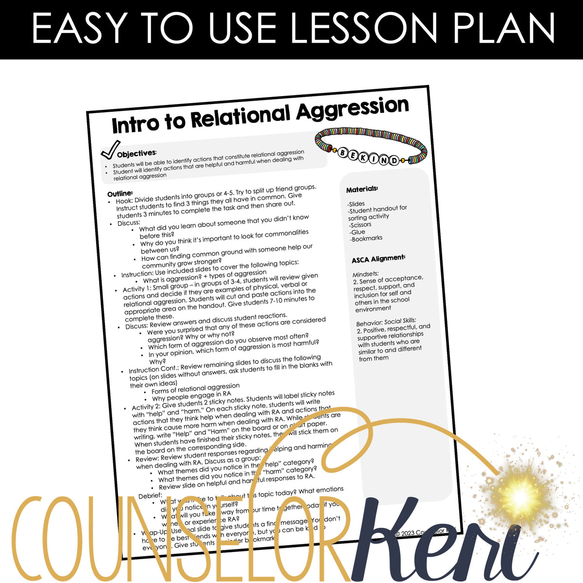 Relational Aggression Lesson: What is Relational Aggression Counseling ...