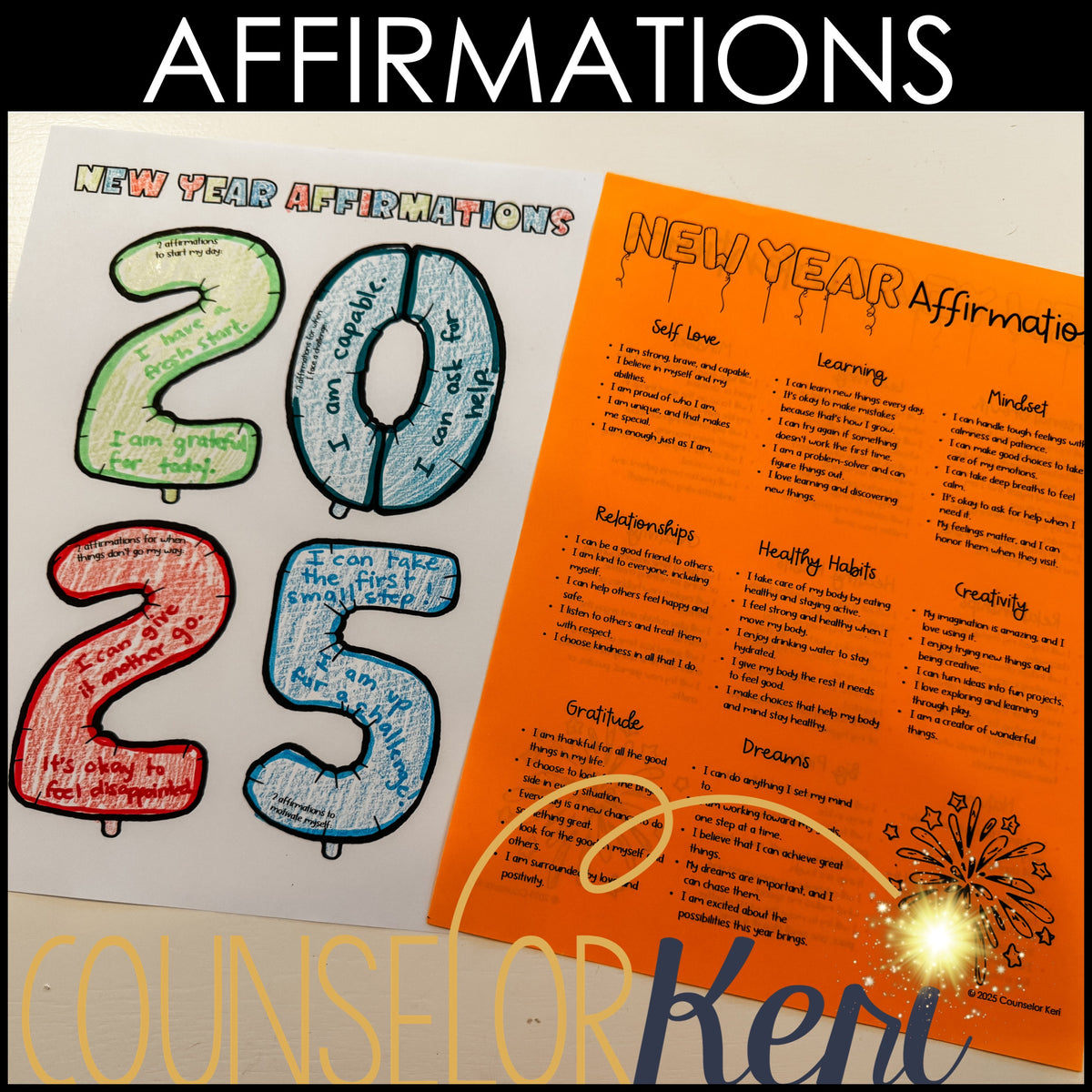 New Year Goal Setting: New Years SEL Activities for SMART Goals & Inte ...