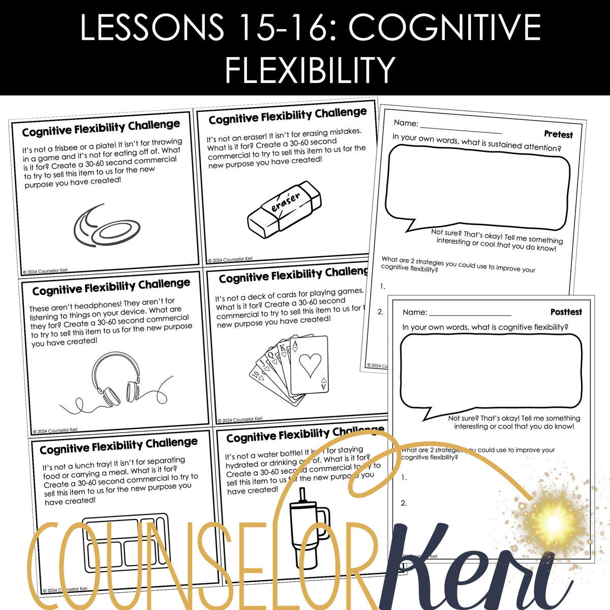 Cognitive Flexibility Lessons: Executive Functioning Classroom Counsel ...