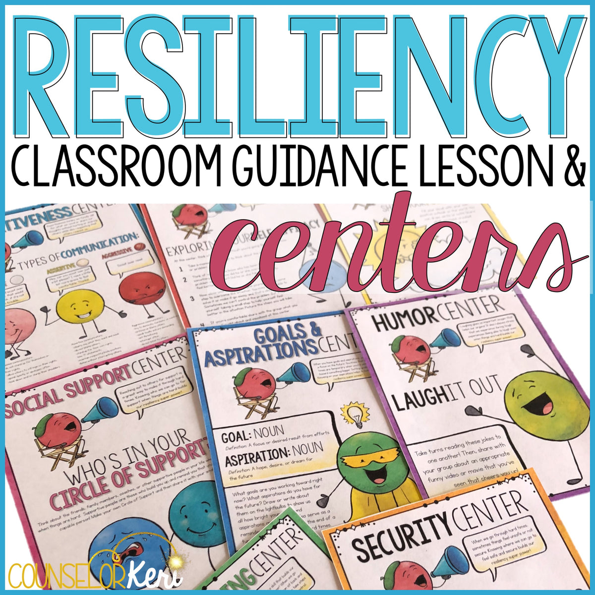 Resiliency Centers Classroom Guidance Lesson: Resilience Activity ...