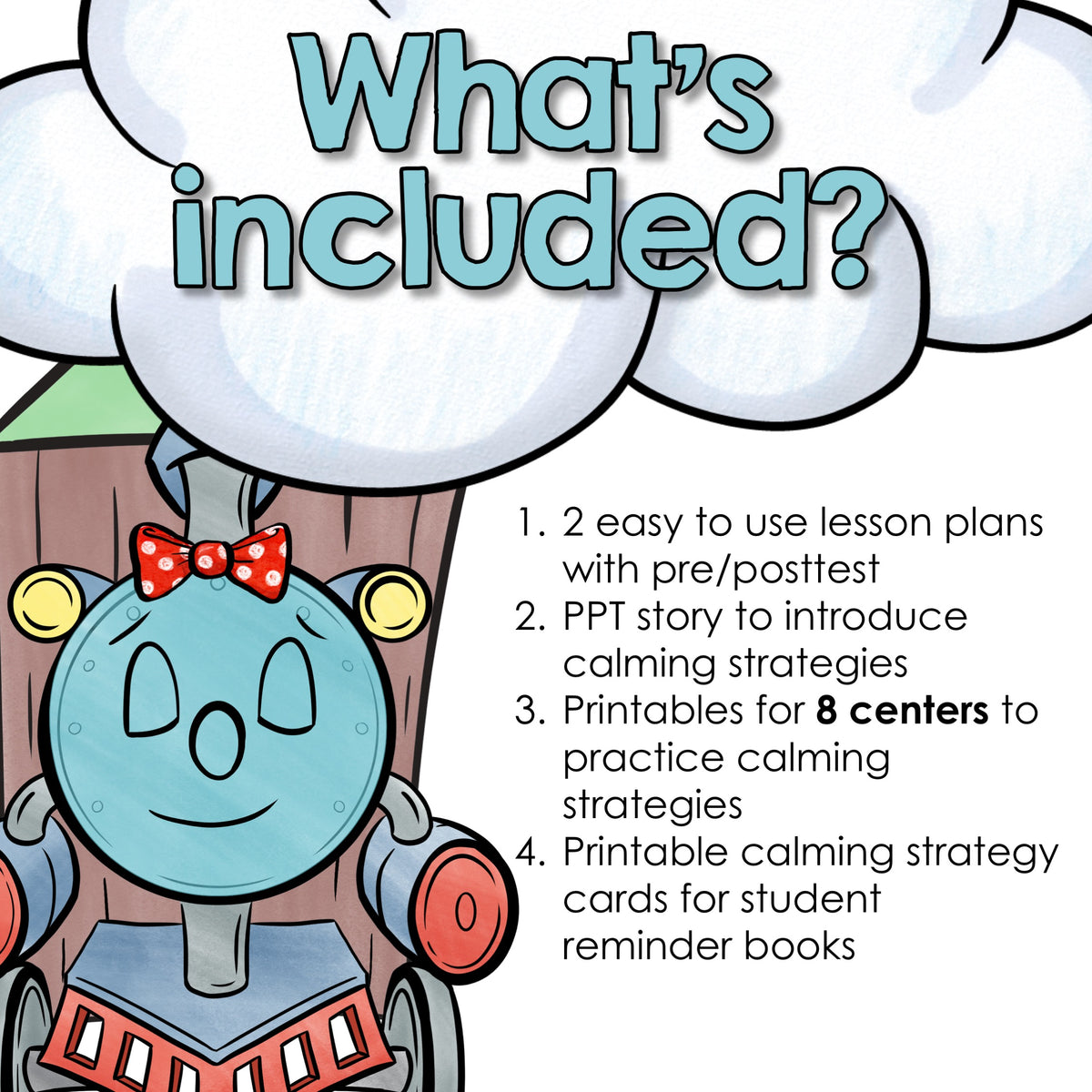 Calming Strategies Activity Classroom Guidance Lessons: Coping Skills ...