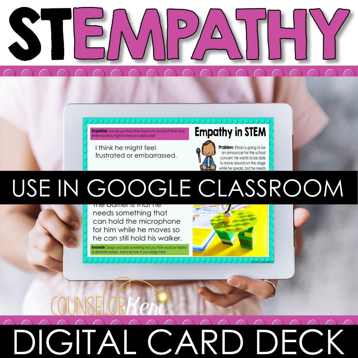 Empathy in STEM Activity Task Cards: Counseling Empathy Activities & D ...