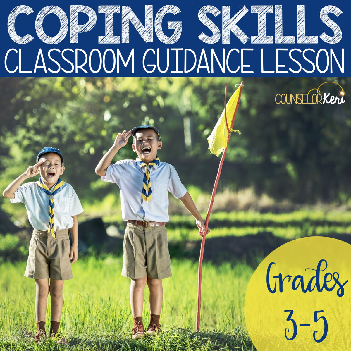 Coping Skills Classroom Guidance Lesson for Elementary School Counseli ...