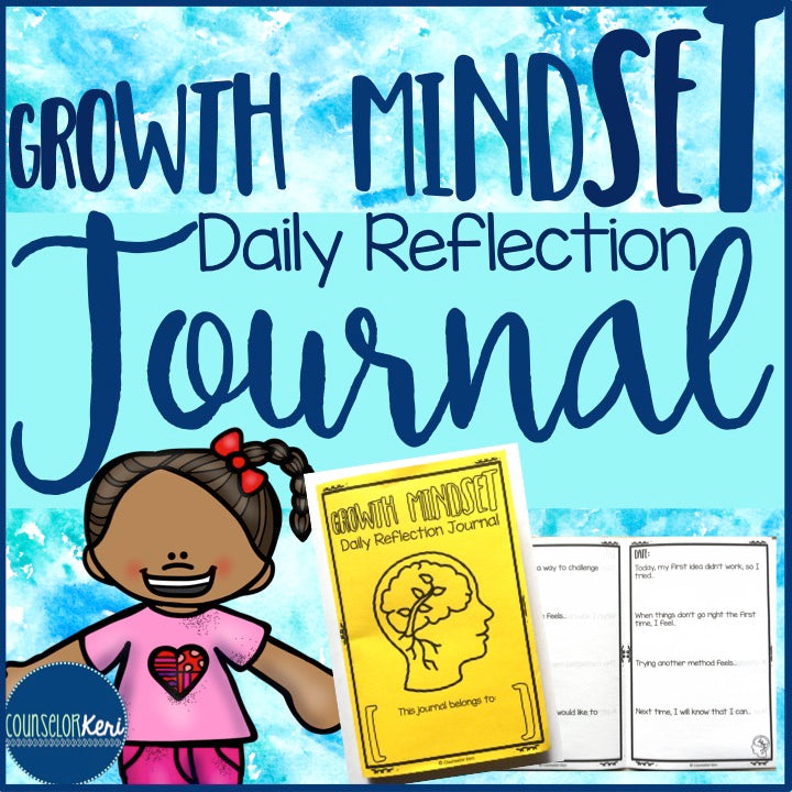 Growth Mindset Daily Journal - Elementary School Counseling – Counselor ...