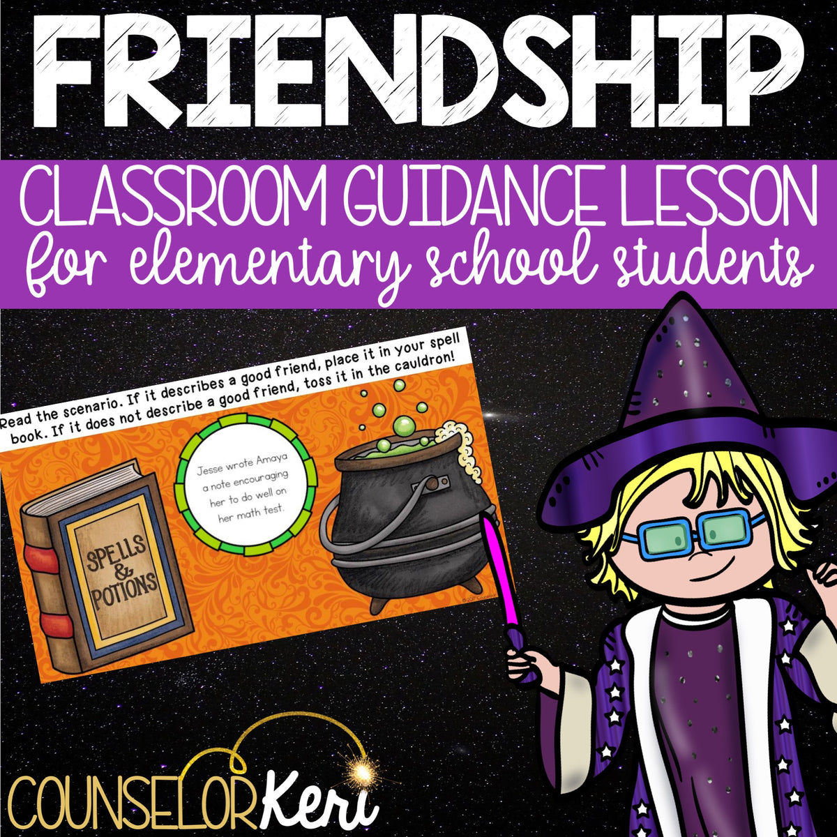 Friendship Activity Classroom Guidance Lesson with Digital/Paperless A ...
