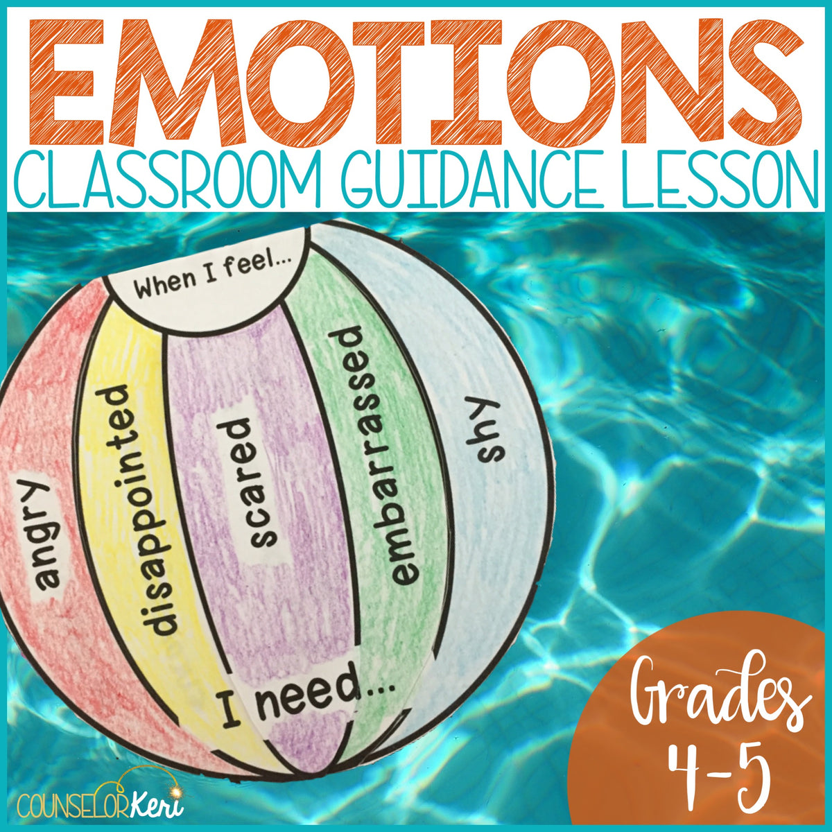 Feelings/Emotions and Needs School Counseling Classroom Guidance Lesso ...