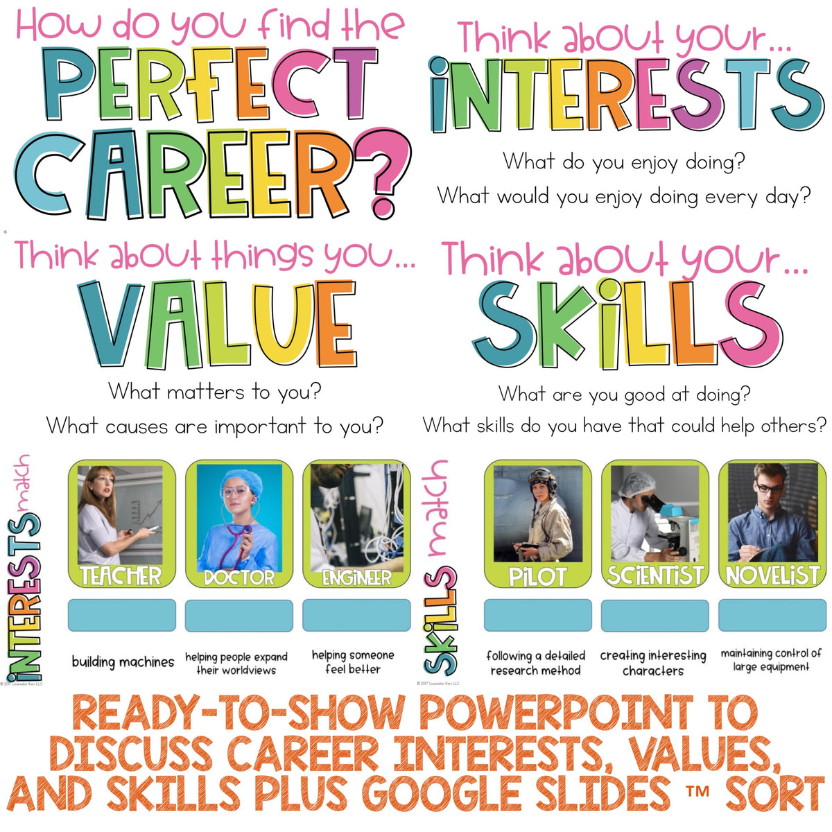 Career Exploration Classroom Guidance Lesson for Elementary School Cou ...