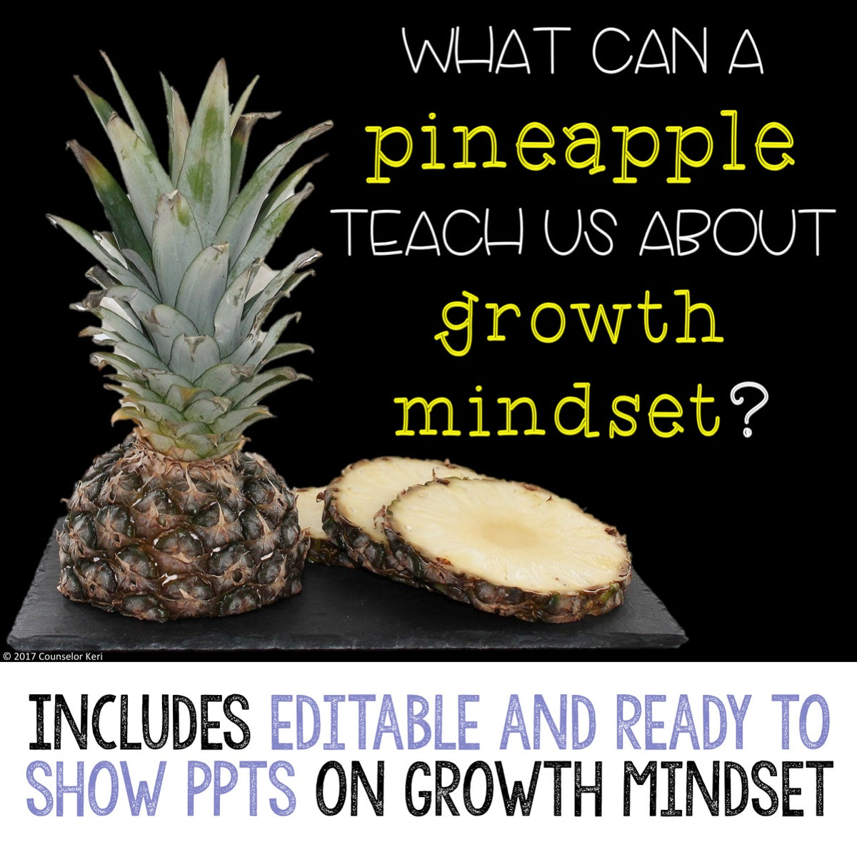 Growth Mindset Classroom Guidance Lesson for Elementary School Counsel ...