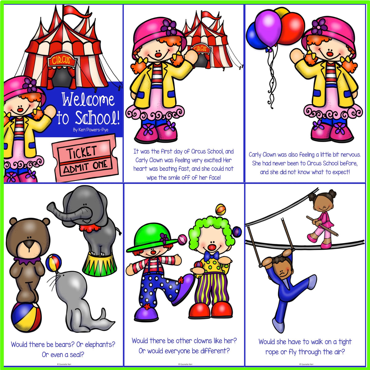 Classroom Guidance Lesson: Welcome to School - Pre-K and Kindergarten ...