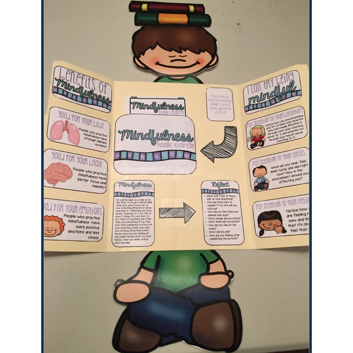 Mindfulness Strategies Lap Book for Elementary School Counseling ...