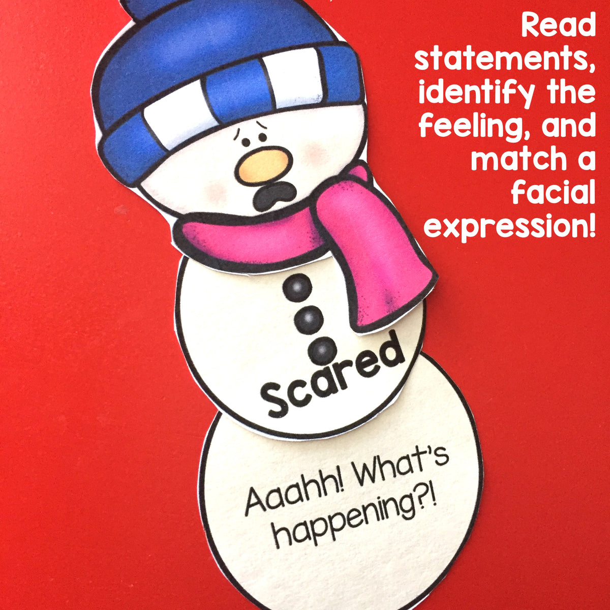 Feelings and Emotions Activity for Winter or Christmas – Counselor Keri