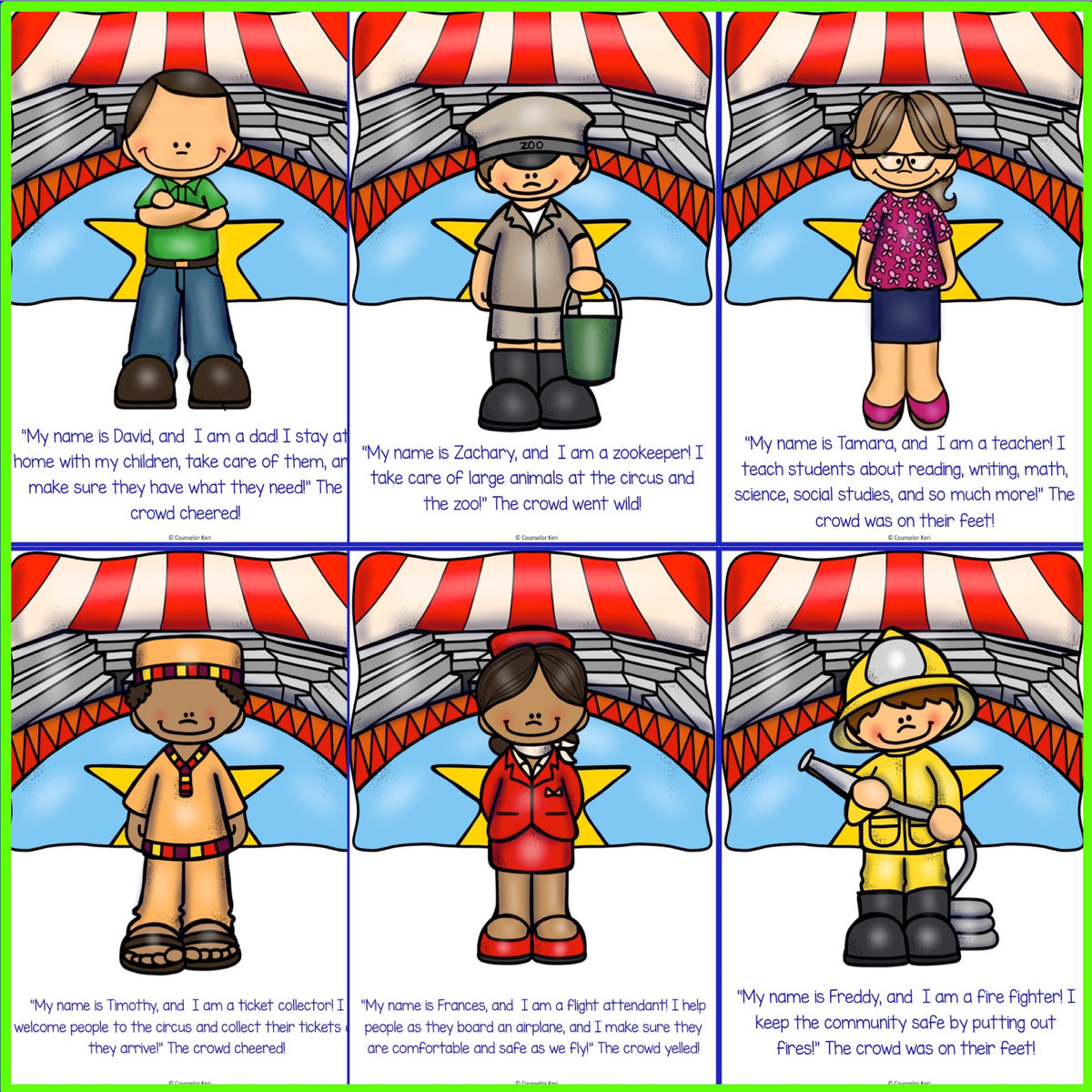 Career Education Classroom Guidance Lesson for Pre-K and Kindergarten ...