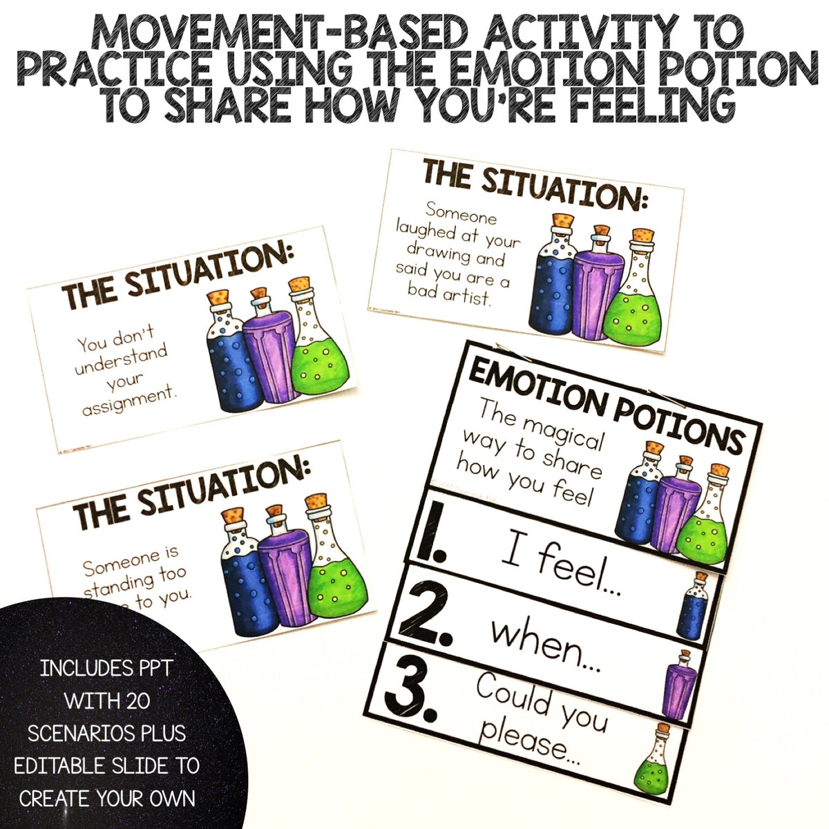 Expressing Emotions Classroom Guidance Lesson for Elementary School Co ...