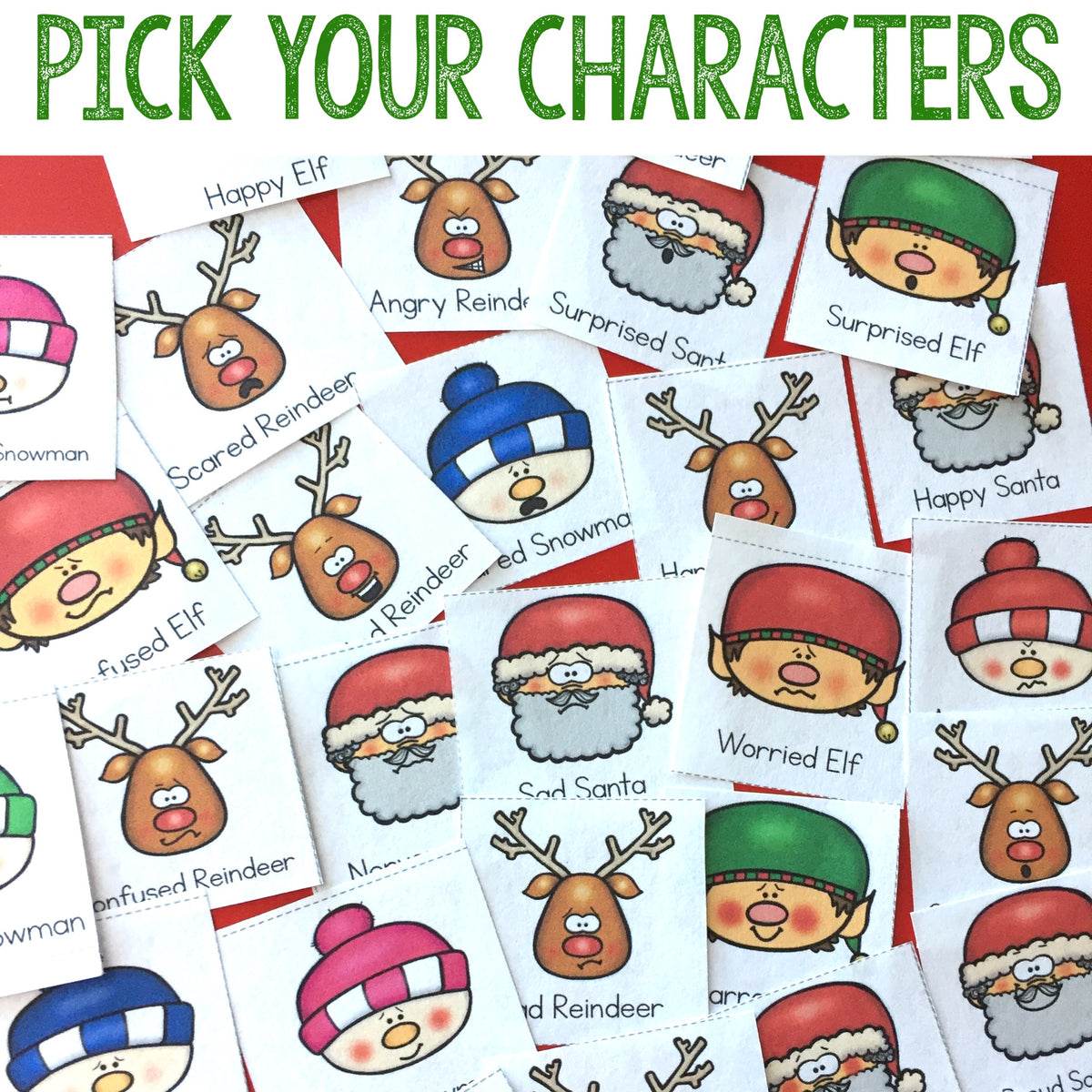 Christmas Classroom Guidance Lesson for Cooperation and Feelings/Emoti ...