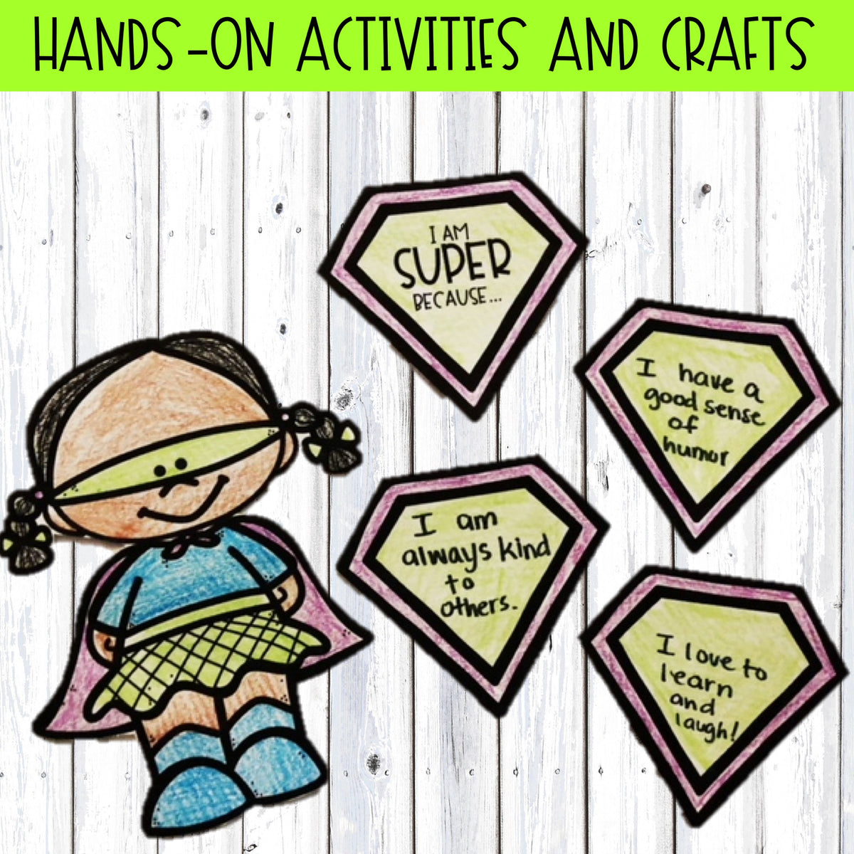 Super Hero Themed Classroom Guidance Lesson Bundle Unit for Early Elem ...