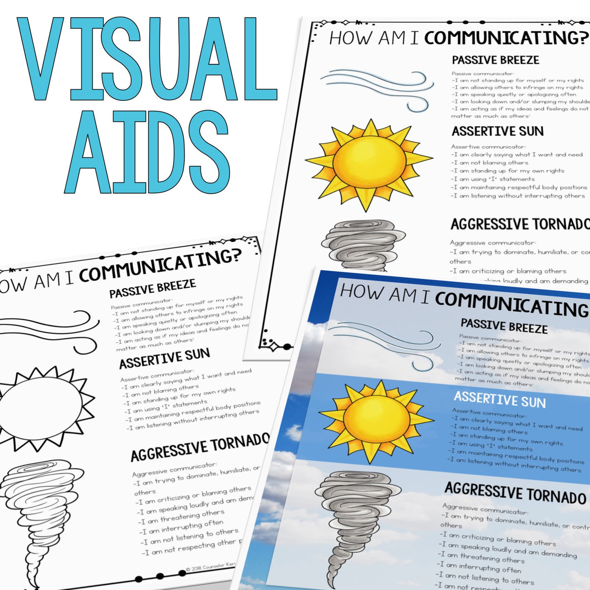 Communication Styles Classroom Guidance Lesson for School Counseling ...