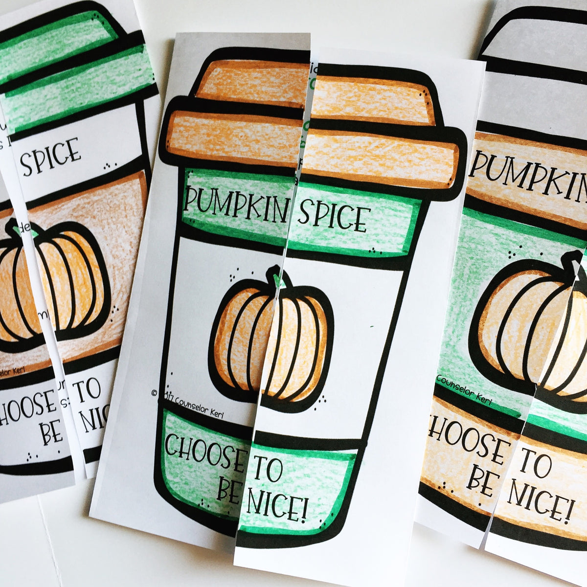 Pumpkin Spice Fall Kindness Activity for Elementary School Counseling ...