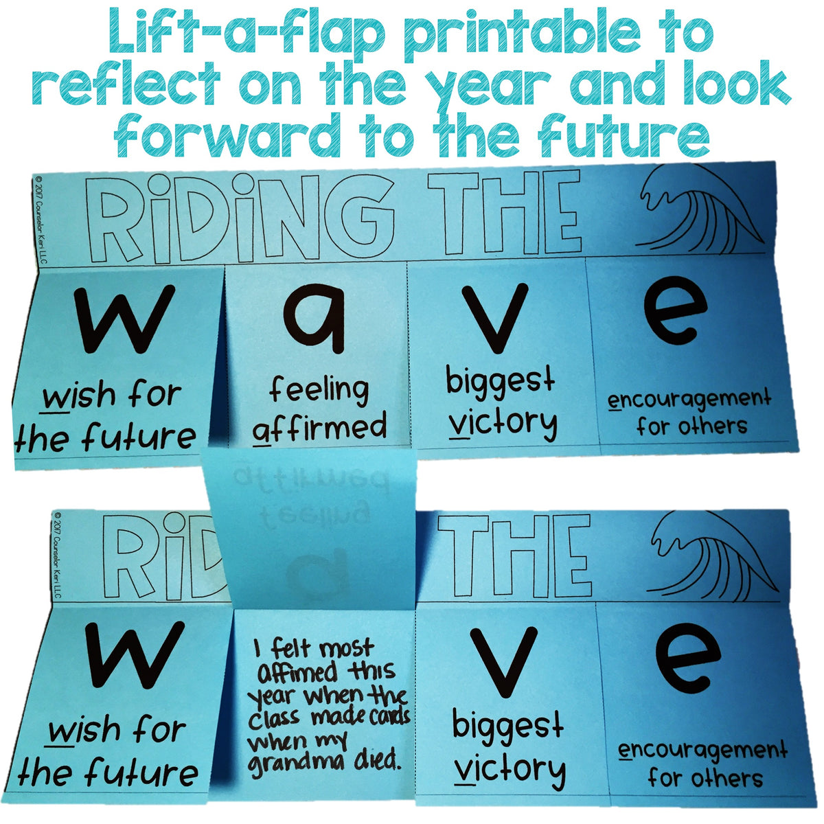 End of the Year Reflection School Counseling Classroom Guidance Lesson ...