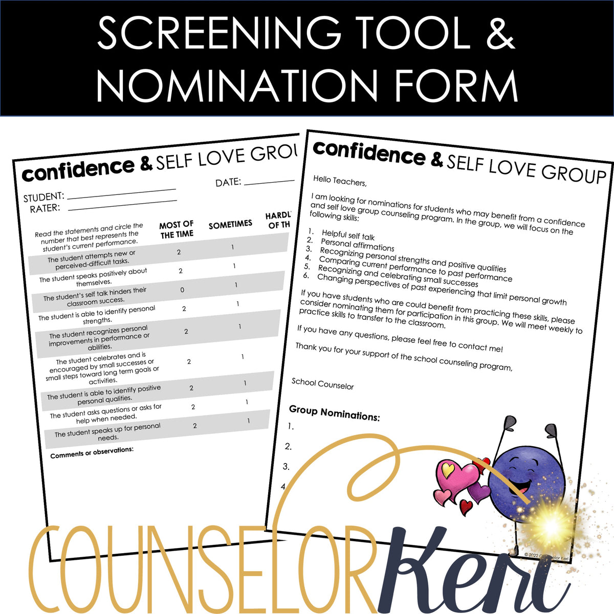 Confidence Group: Confidence and Self Esteem Activities for Group Coun ...