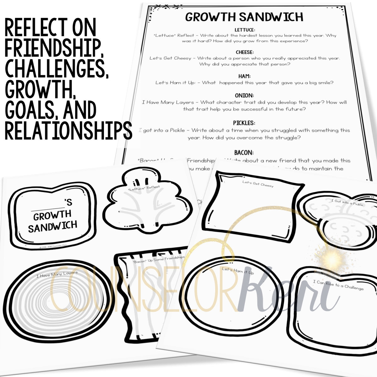 End of the Year Activity Reflections and Transitions Classroom Guidanc ...