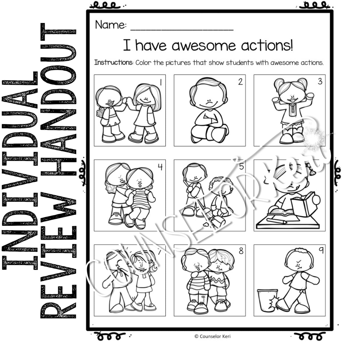 Appropriate Behavior: Making Good Choices Classroom Guidance Lesson ...