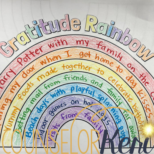 Gratitude Counseling Activity: Gratitude Lesson for Community Building ...