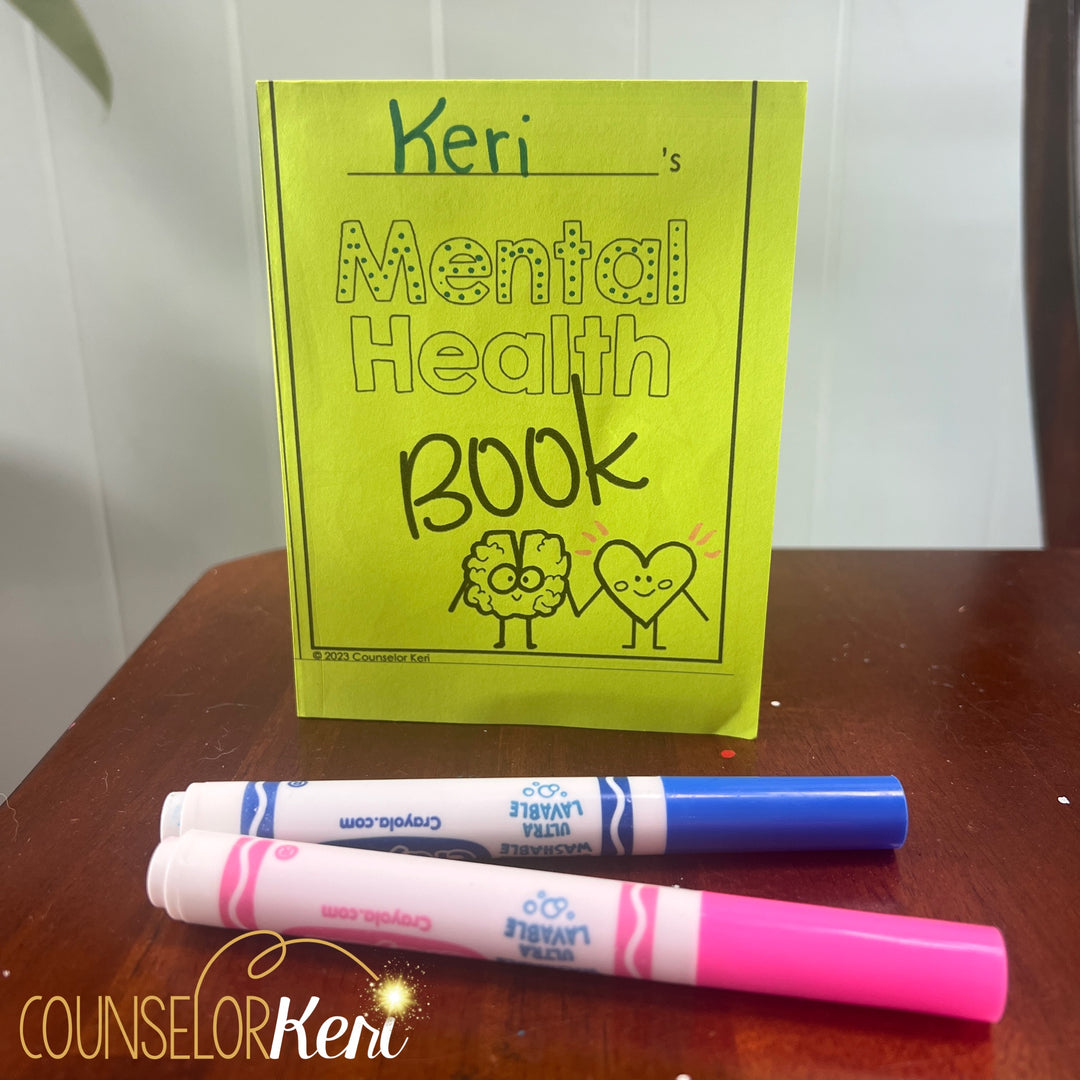 Mental Health Counseling Lesson Plan: Mental Health Activity for K-1 ...