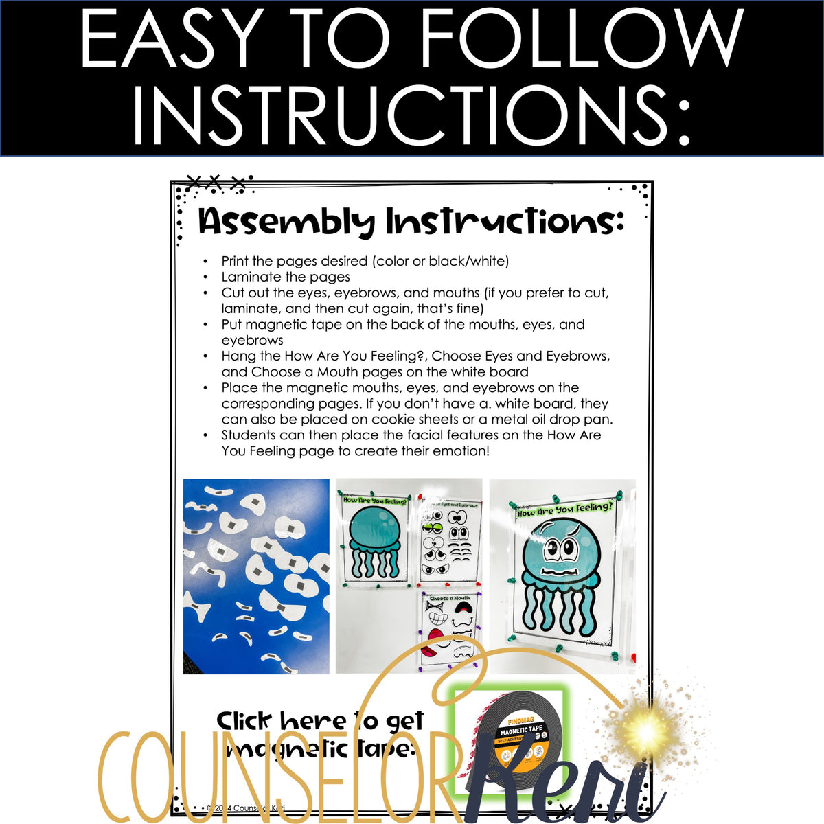 Build a Feeling Jellyfish: How Are You Feeling SEL Tool – Counselor Keri