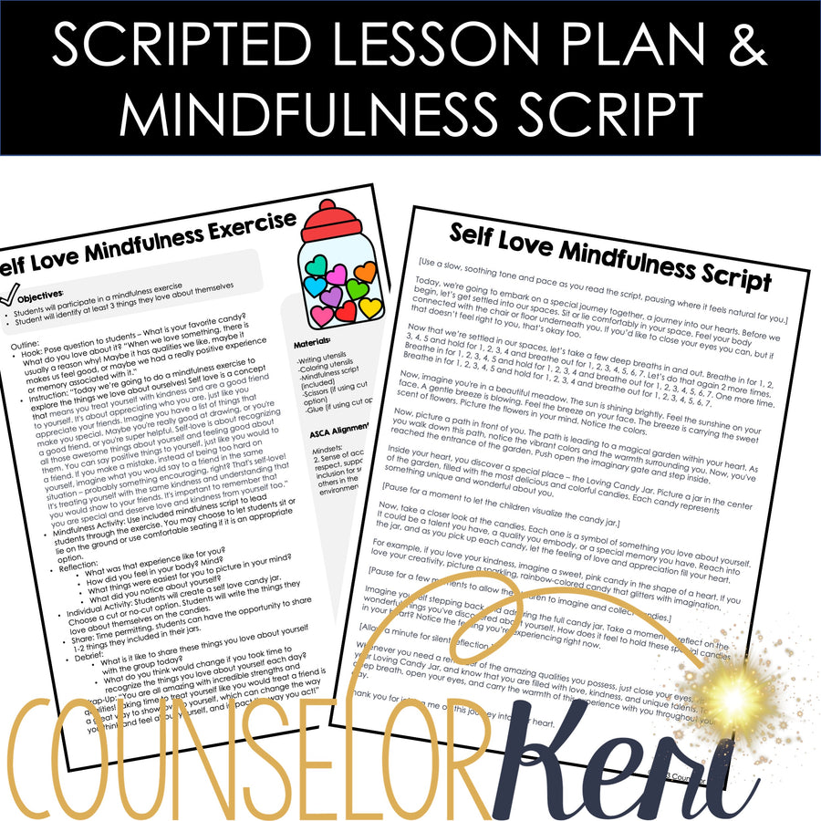 Valentine's Day Self Love Mindfulness Activity Valentines Day Craft ...