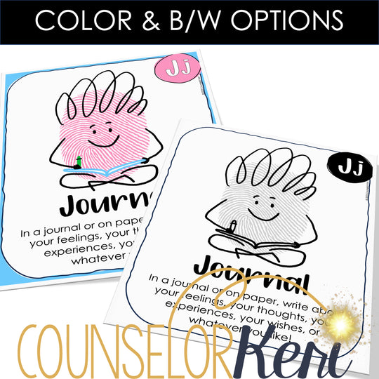 Coping Skills from A to Z Bulletin Board: Calming Strategies Bulletin ...