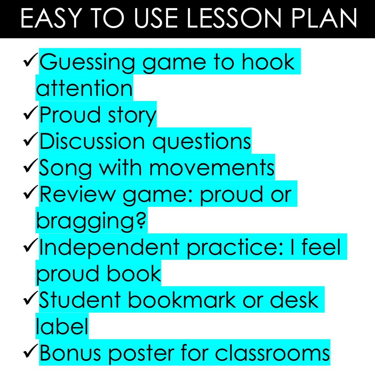 I Feel Proud Counseling Activity: Proud Lesson for Kindergarten Counse ...