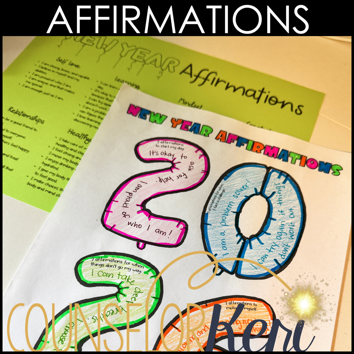 New Year Goal Setting: New Years SEL Activities for SMART Goals & Inte ...