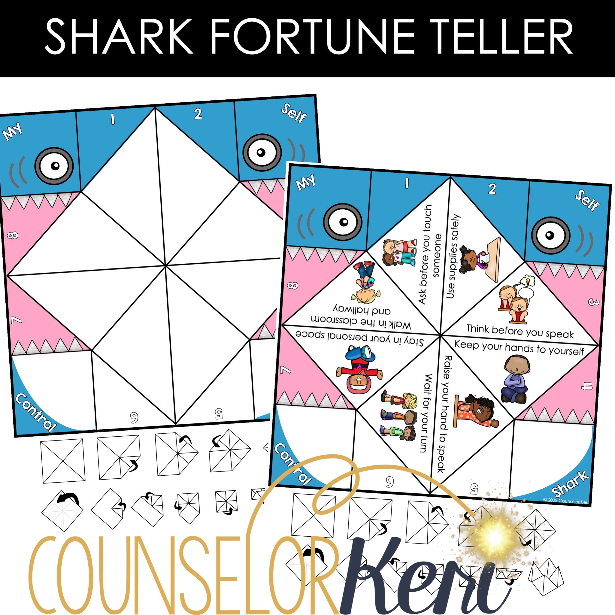 Self Control Counseling Activity: Self Control Lesson for Grades 1-2 C ...