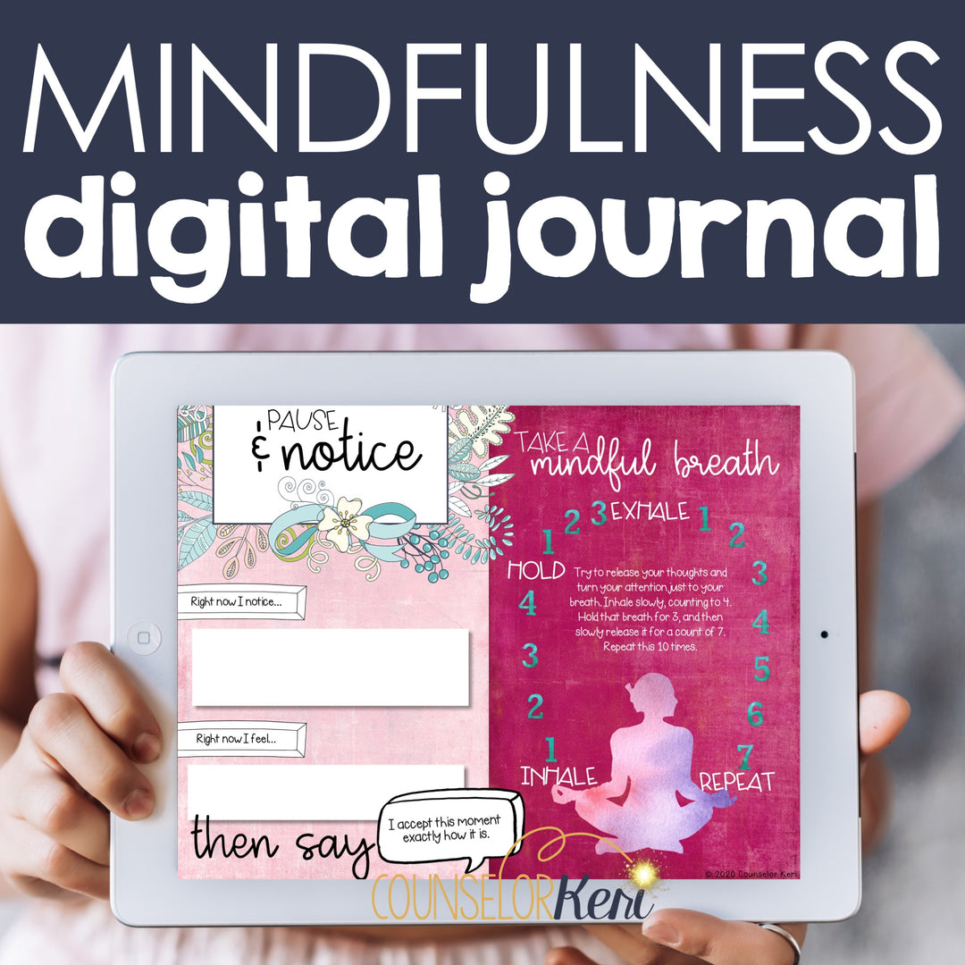 Digital Mindfulness Journal: Mindfulness Activities for Distance Learn ...