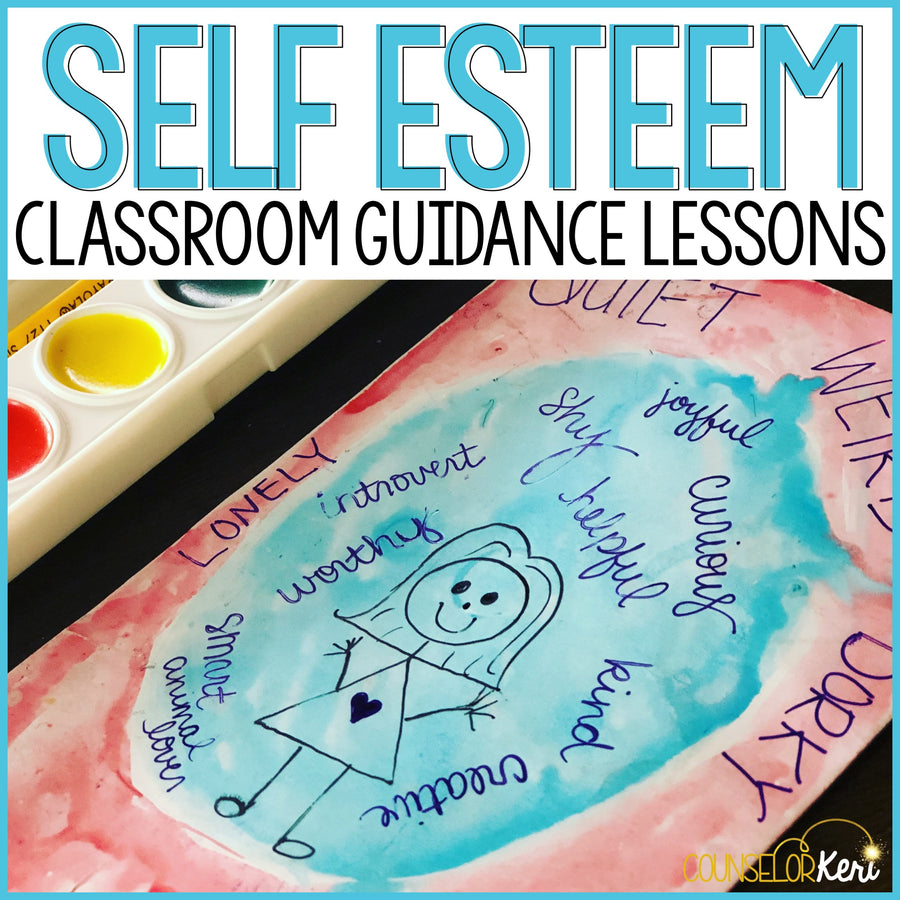 Self Esteem Activities Classroom Guidance Lessons for School Counselin ...