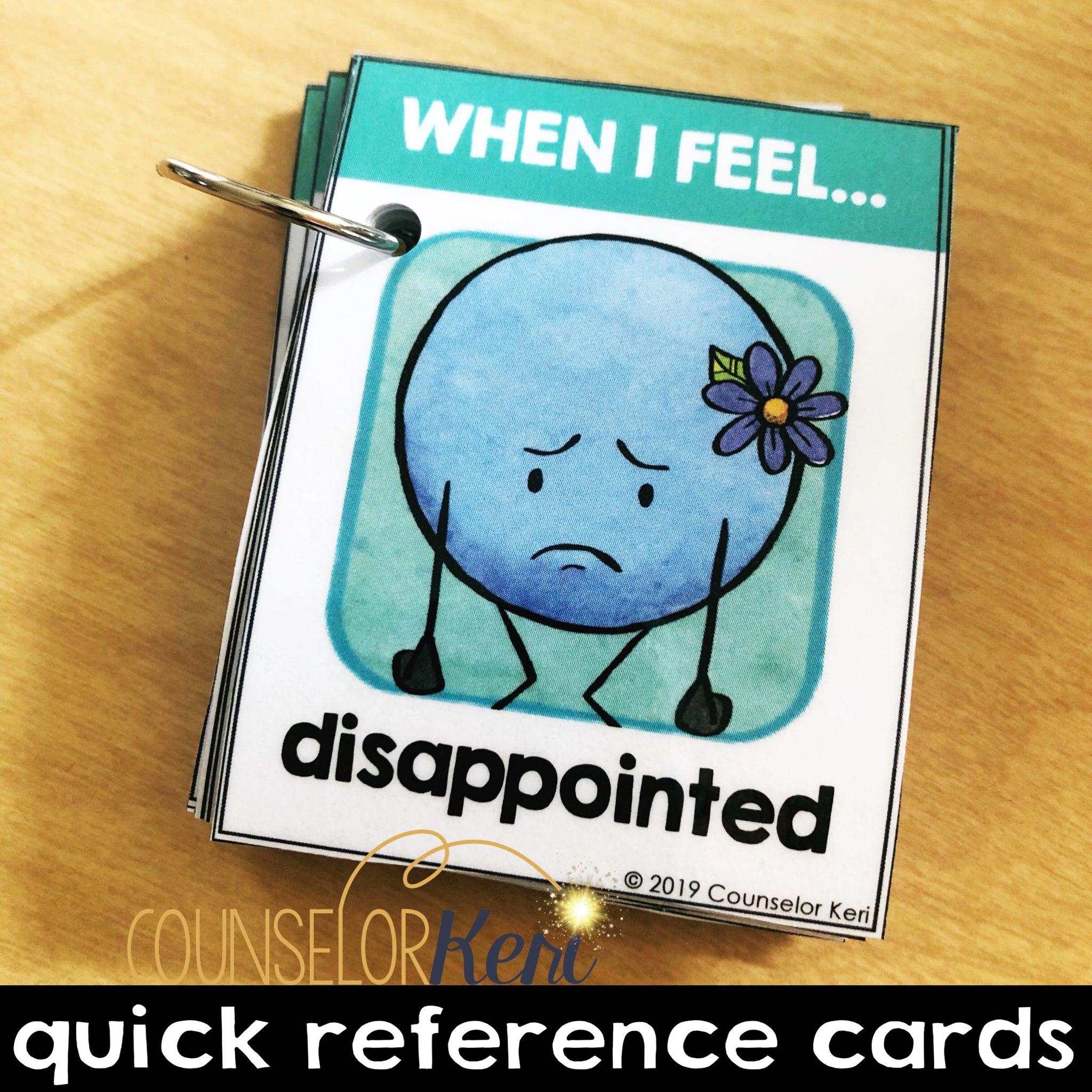 Feelings and Calming Strategies Poster, Cards, Desk Labels, and Bullet ...