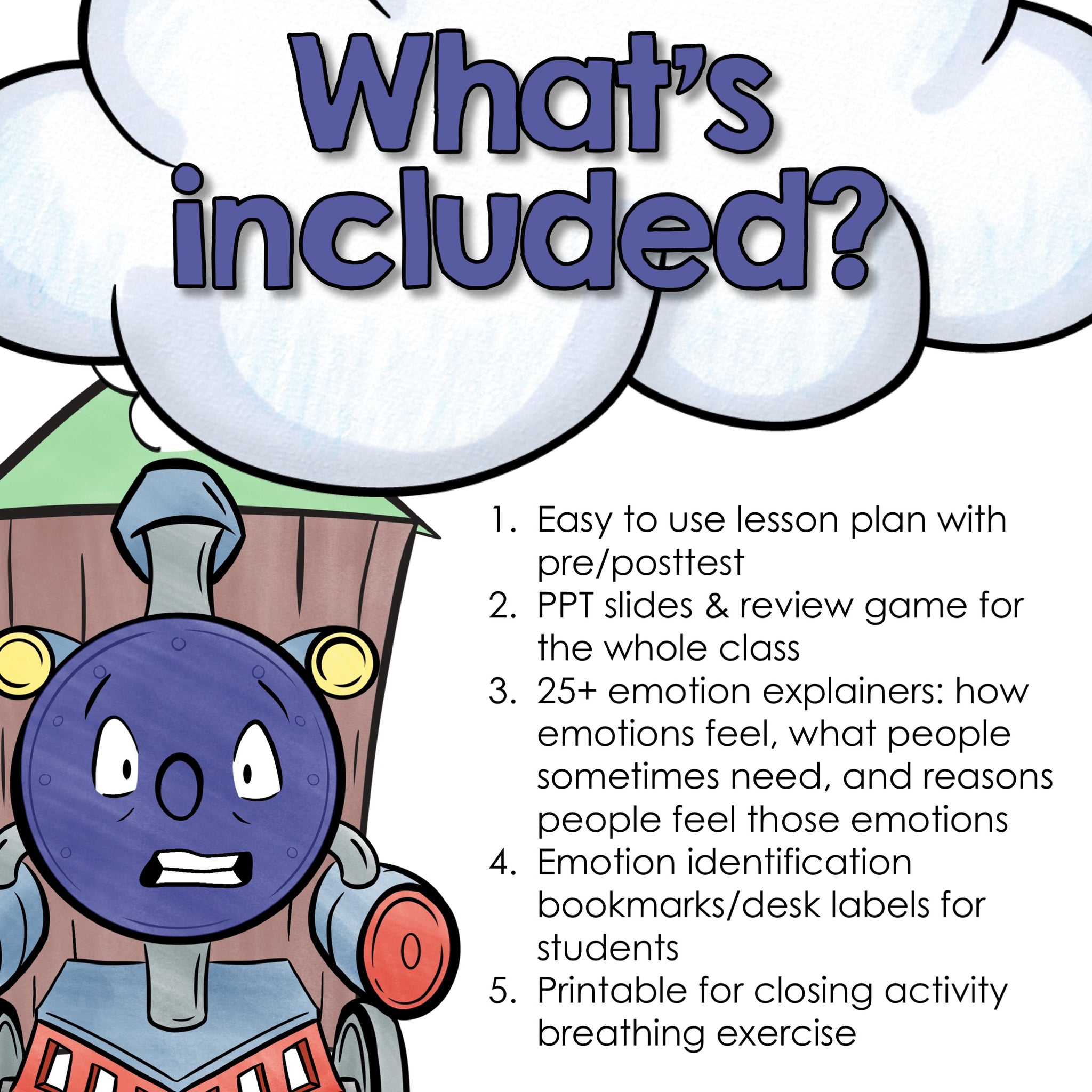 Feelings Classroom Guidance Lesson - Recognizing Emotions Activity ...