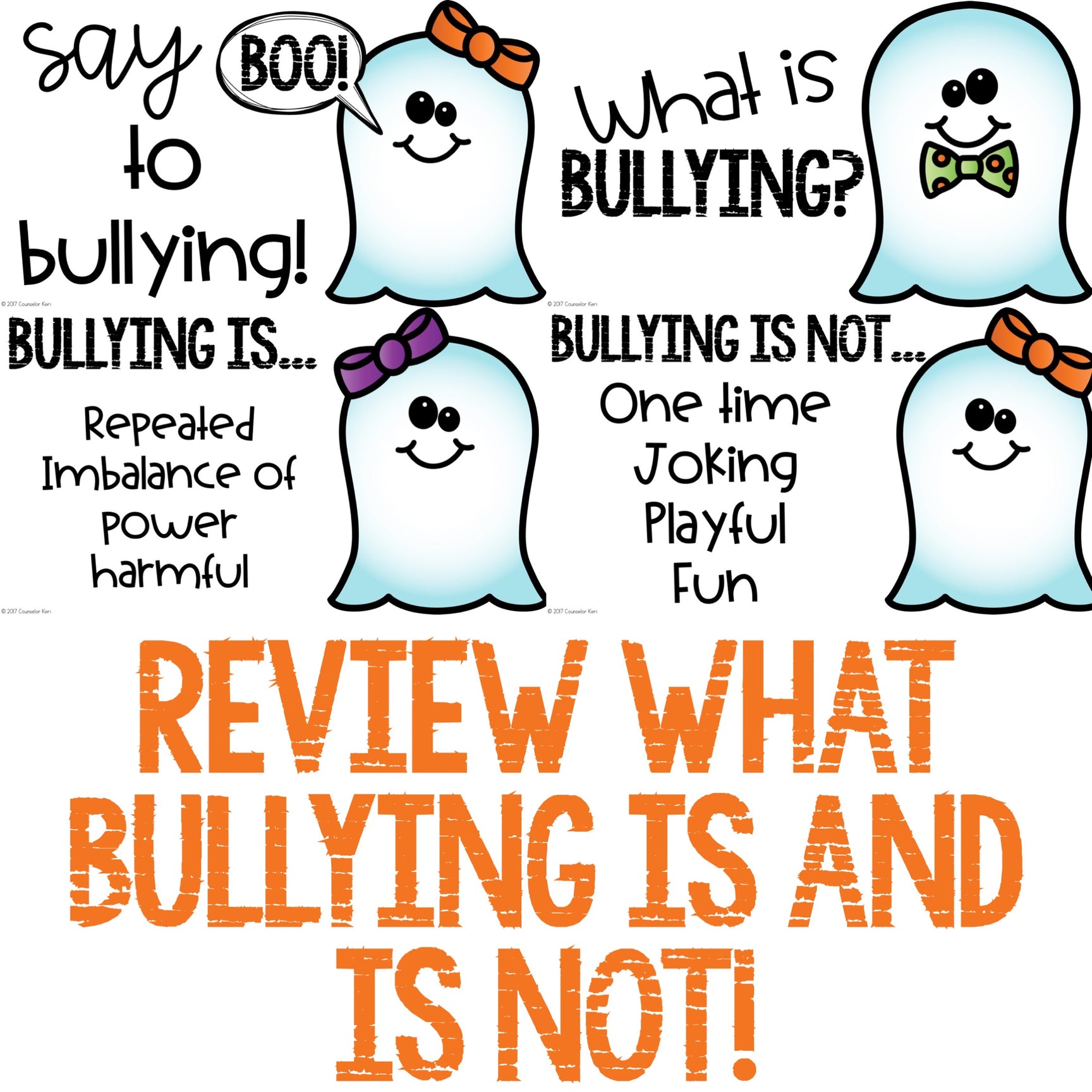 Bullying Prevention Classroom Guidance Lesson Kindness Activity ...