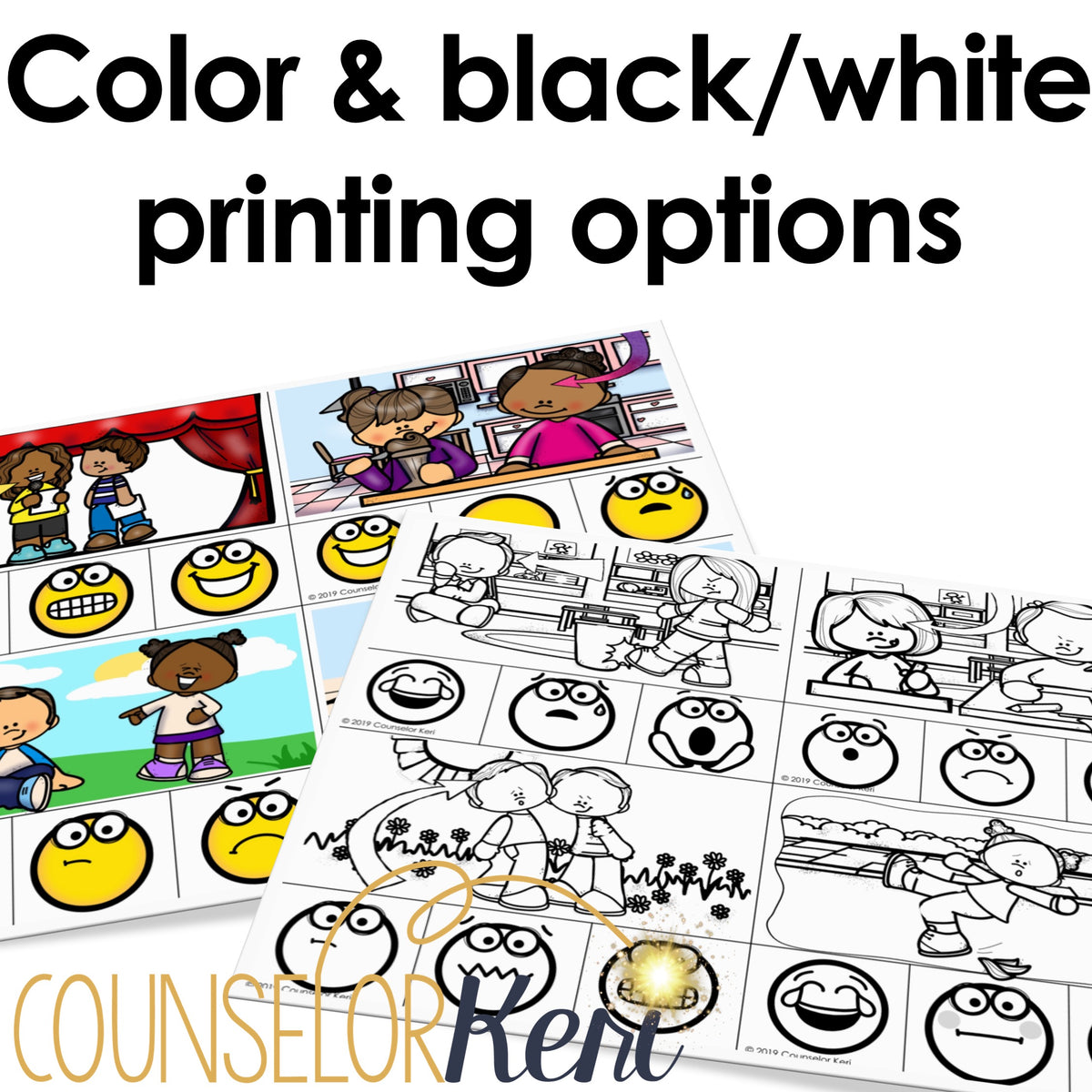 Feelings Activity School Counseling Centers Classroom Guidance Lesson ...