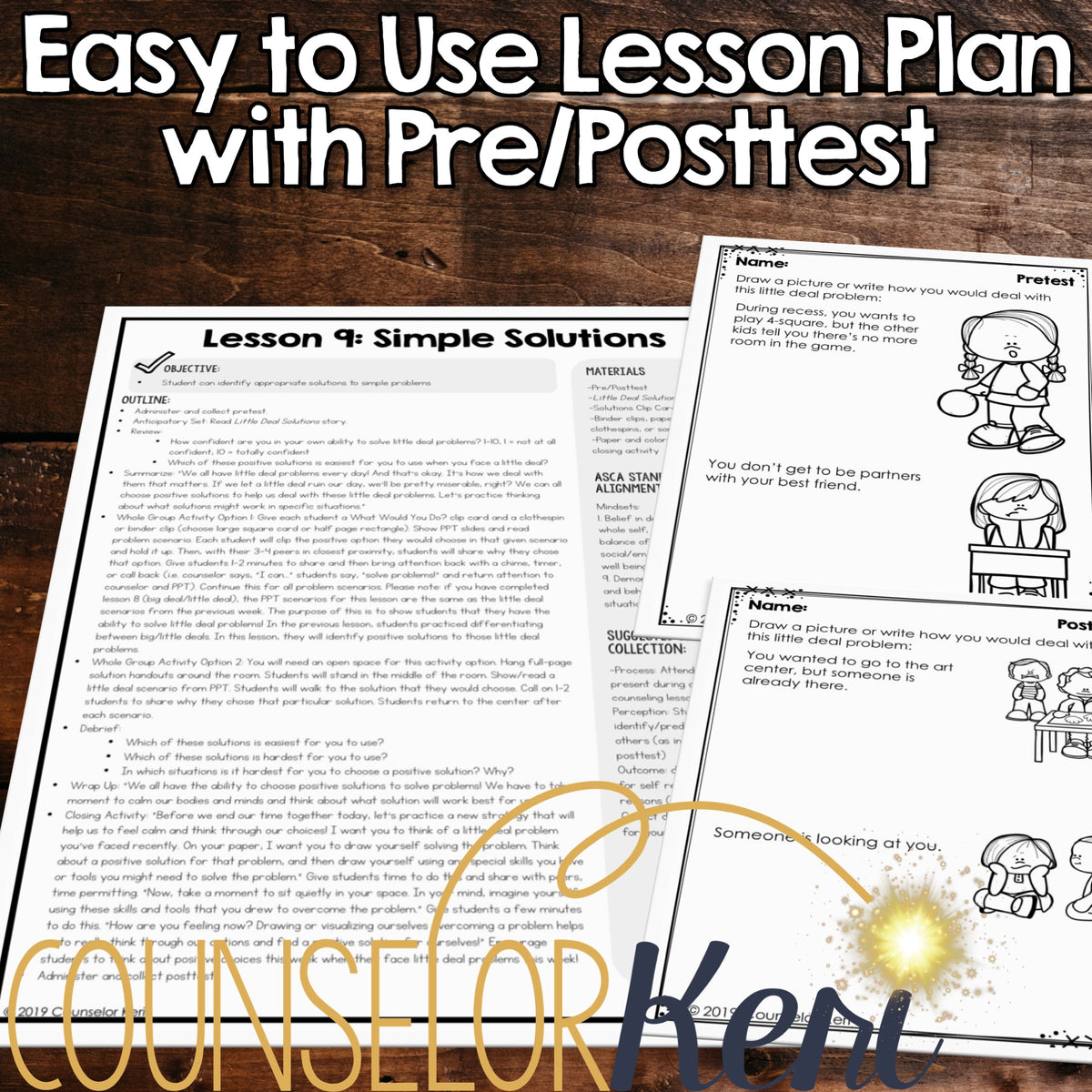 Problem Solving Classroom Guidance Lesson: I Can Solve Problems ...