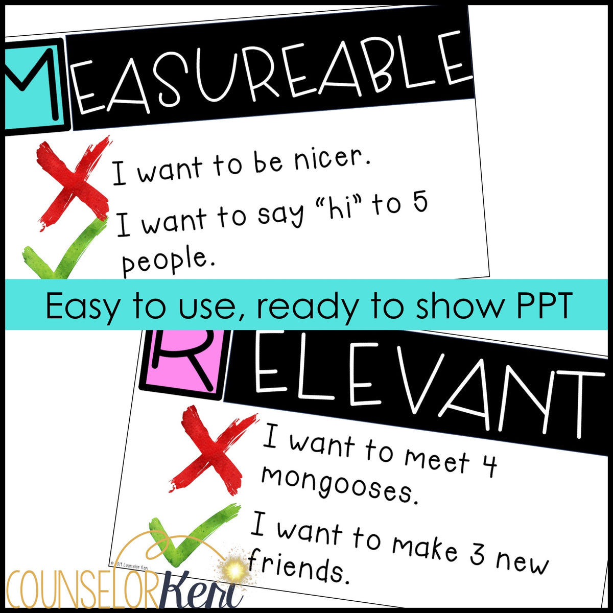 SMART Goals Classroom Guidance Lesson – Counselor Keri
