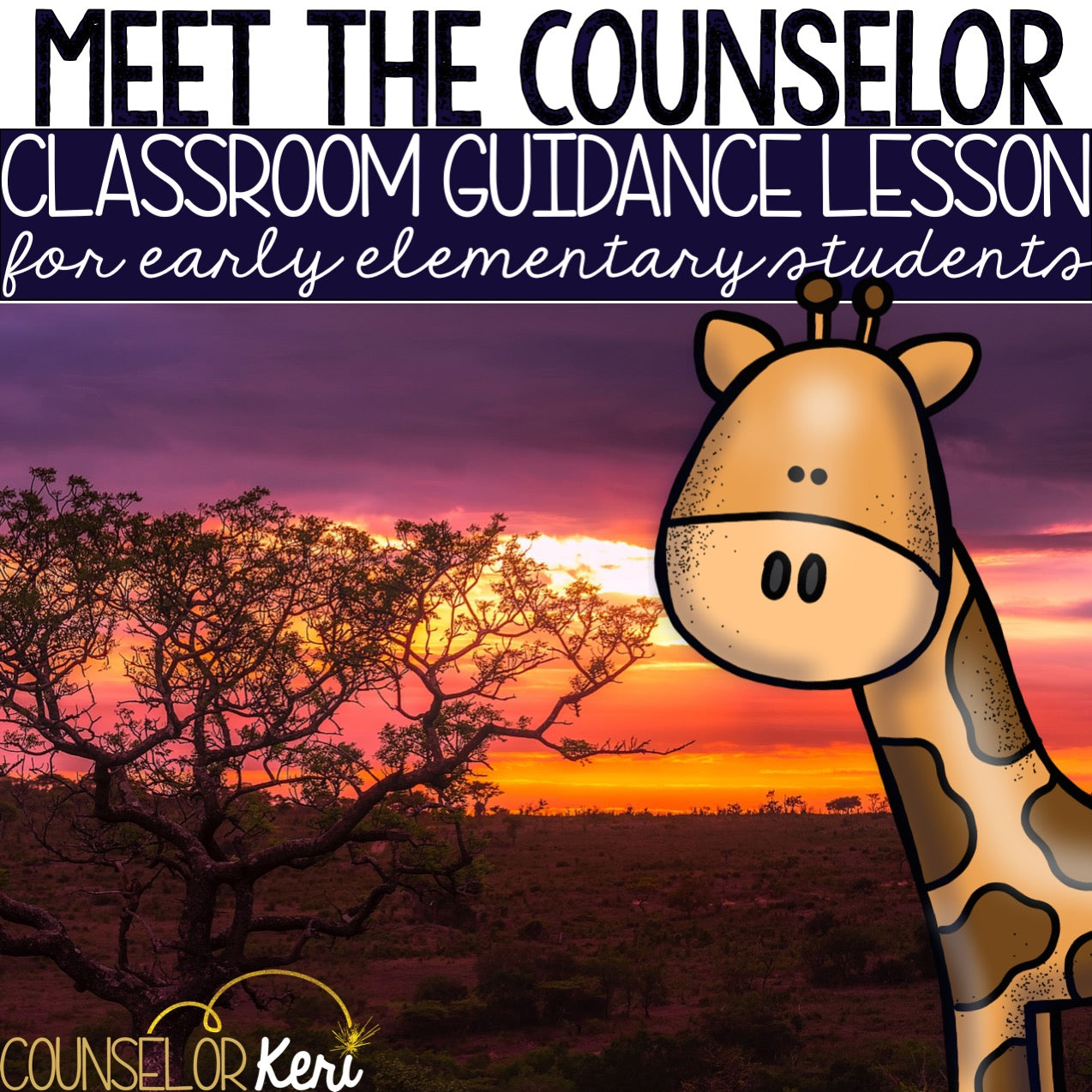 Meet the School Counselor Classroom Guidance Lesson for Early Elementa ...