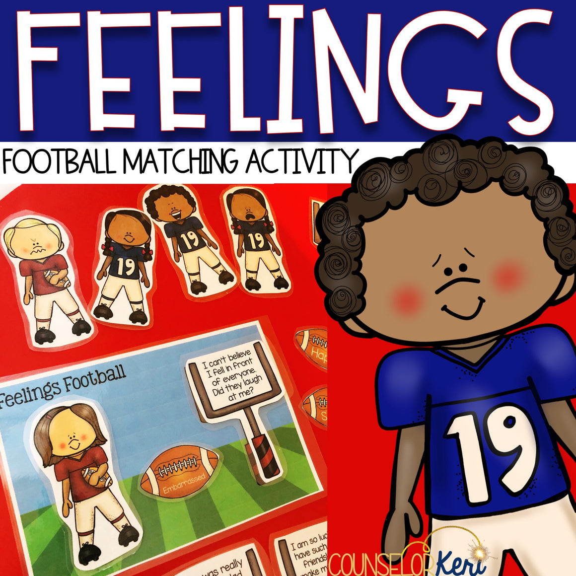 Football Feelings Matching Activity for Understanding and Identifying ...