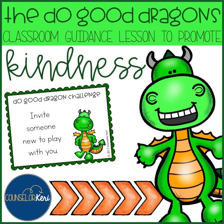 Kindness Classroom Guidance Lesson Activity Pack - Elementary School C ...