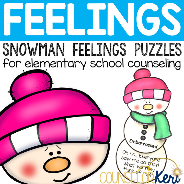 Feelings and Emotions Activity for Winter or Christmas – Counselor Keri