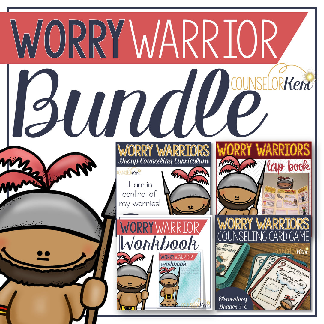 Worry Warriors Bundle: 5 Resources to Help Kids Manage Worries ...