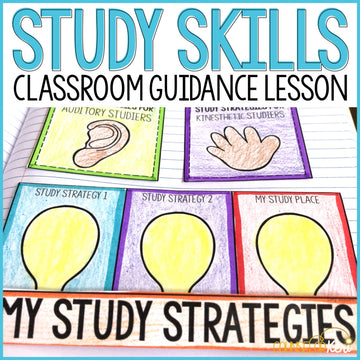 Study Skills Classroom Guidance Lesson for School Counseling ...