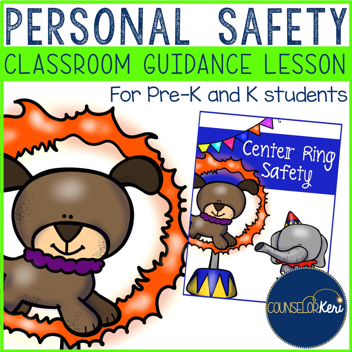 Personal Safety Classroom Guidance Lesson for Pre-K and Kindergarten C ...